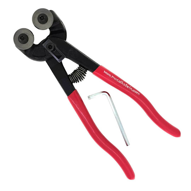 Wheeled Glass Nippers - Mosaic Pliers – MosaiikkiMyymälä