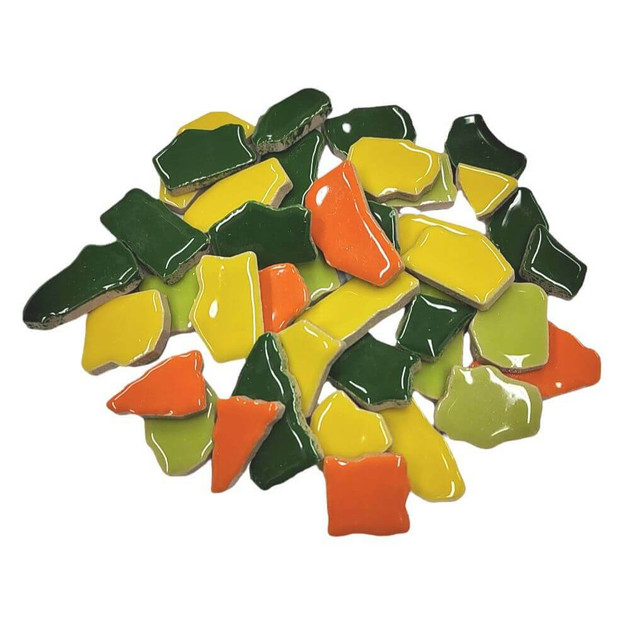 Mosaic pieces - Mini Flip, Spring Mix, 500g – MosaikShop