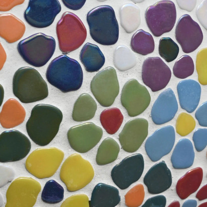 Fiori Glass Mosaic, Multicolour Mix 200g – MosaikShop