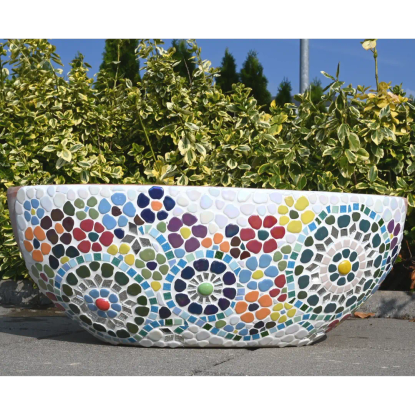 Fiori Glass Mosaic, Multicolour Mix 200g – MosaikShop