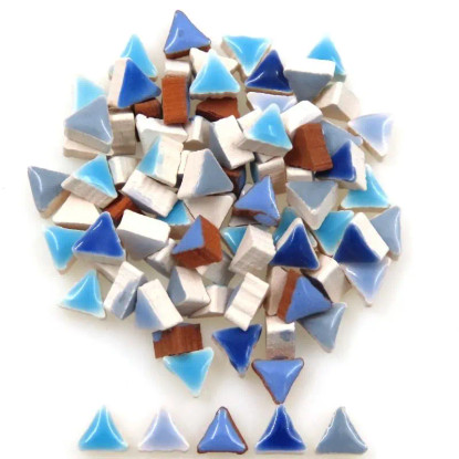 Micro Triangle 5mm – Blue Mix | Micro Mosaic – MosaiikkiMyymälä