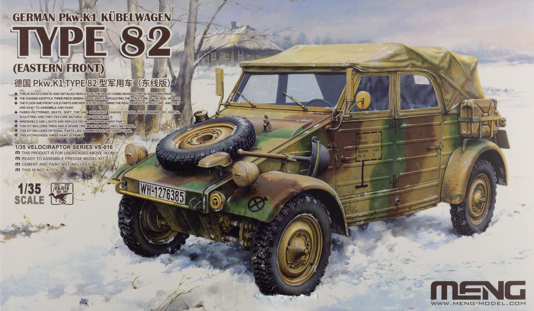 Pkw.K1 Kubelwagen Type 82 (Eastern Front) – Manse Models