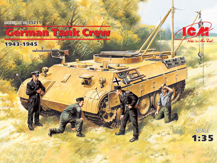 German Tank Crew (1943-1945) – Manse Models