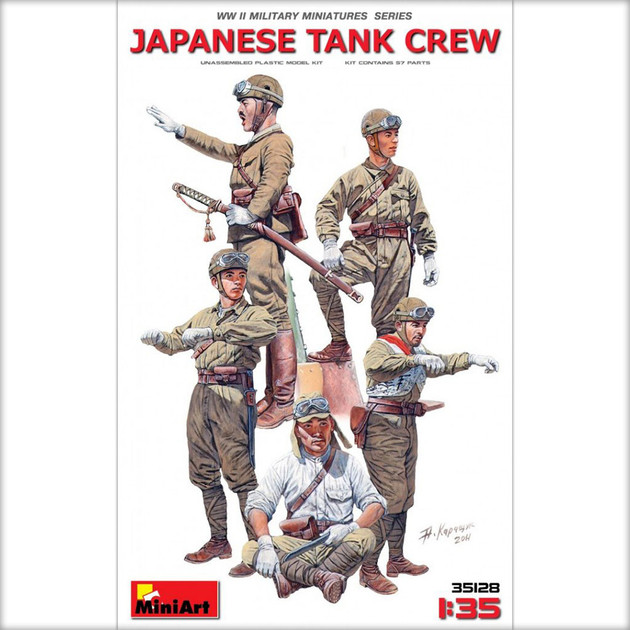 JAPANESE TANK CREW – Manse Models