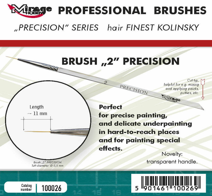 Mirage Precision Kolinsky 2 – Manse Models