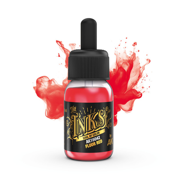 FLUOR RED – INK – Manse Models