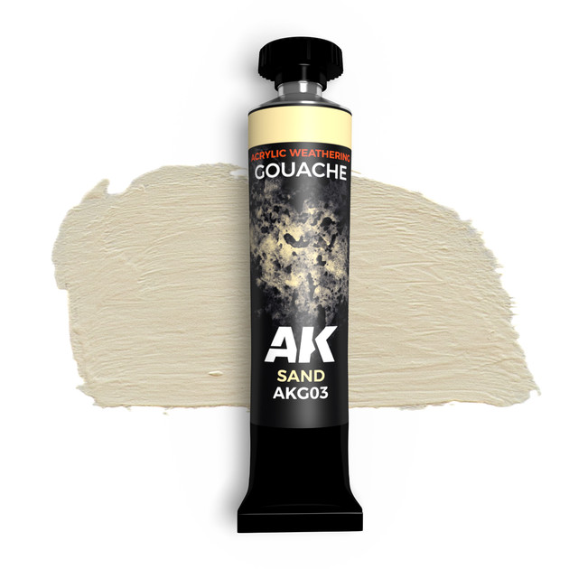 Black – AK GOUACHE – Manse Models