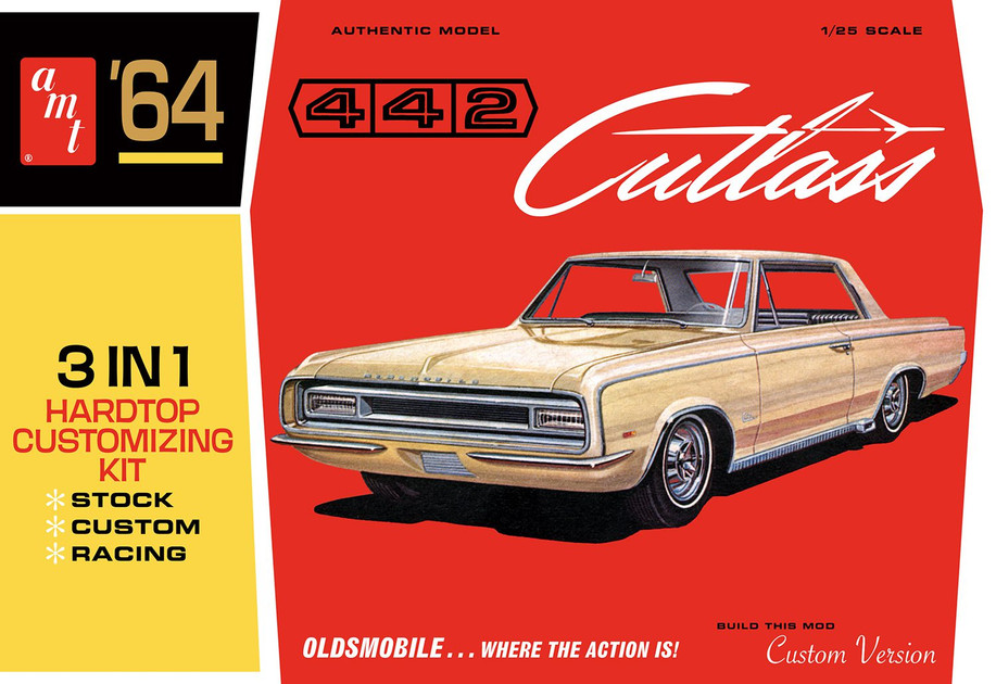 1964 OLDS CUTLASS 442 HARDTOP – Manse Models