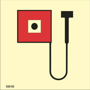 Manually operated call point - Fire Control Symbols IMO A.654 - Imo ...