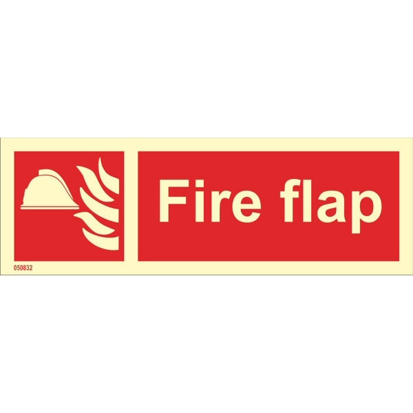 Fire Flap - Fire signs - Imo signs - Imomerkit.fi - IMOMERKIT