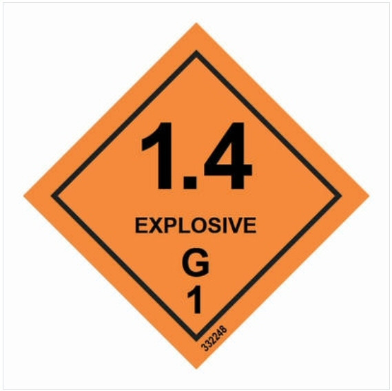 Explosive - IMGD and hazard diamonds - Imo signs - Imomerkit.fi - IMOMERKIT