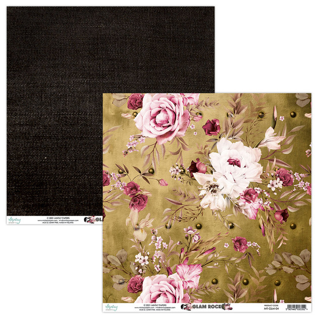 Mintay skräppipaperi Glam Rock 04 - Käsitellen