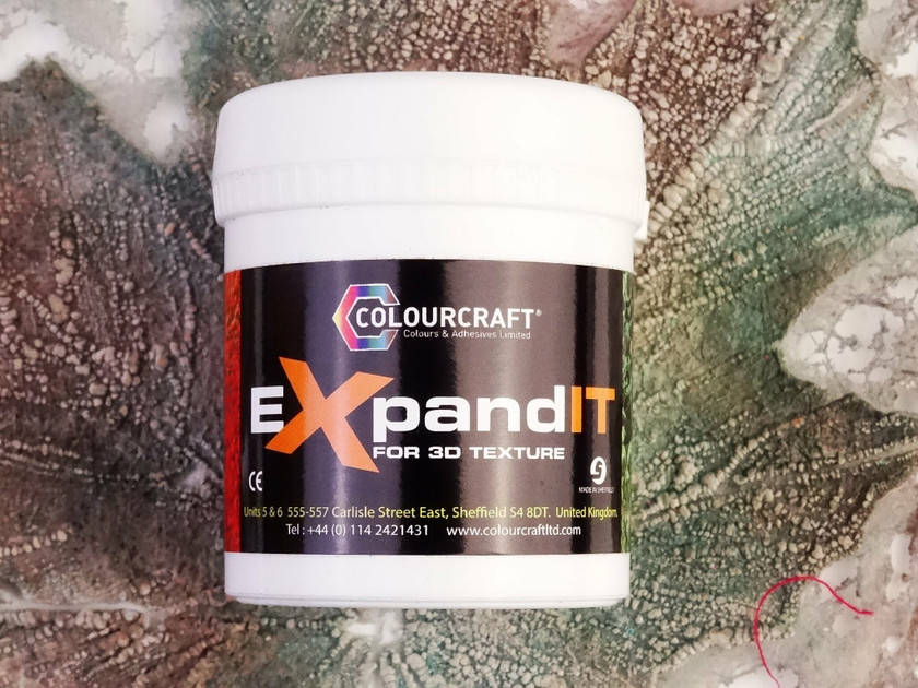 Colourcraft ExpandIT 3D Texture Medium, 50 g - Käsitellen