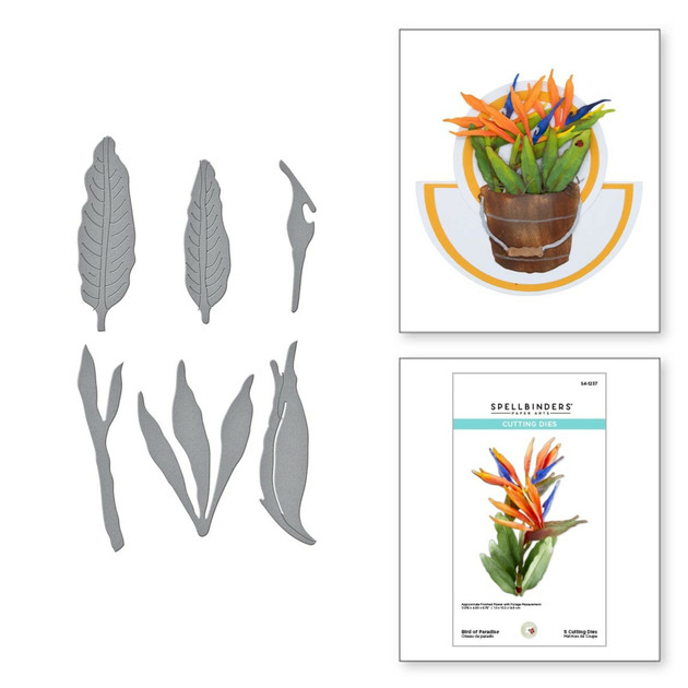 Spellbinders stanssi Spellbinders stanssi Bird of Paradise - Käsitellen
