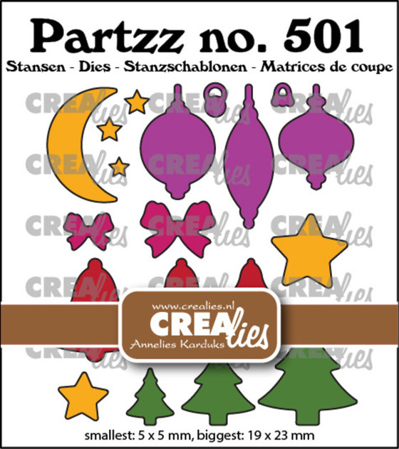 Crealies stanssi Mini Christmas - Käsitellen