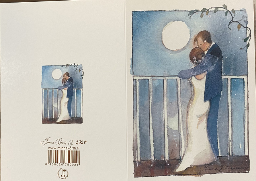 Minna Immosen hääkortit - Reetan Ruutu