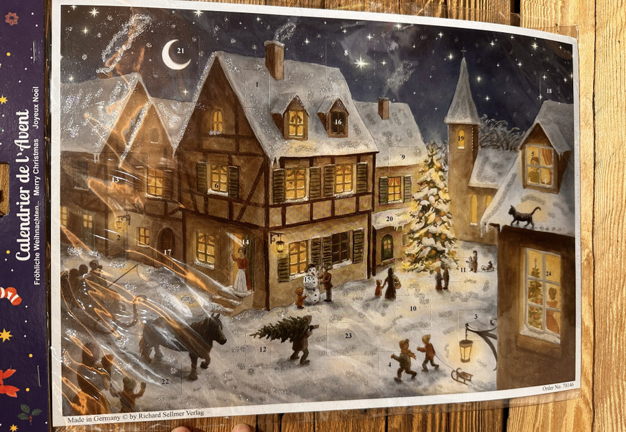 Sellmer Verlagin isommat joulu / adventtikalenterit - Reetan Ruutu
