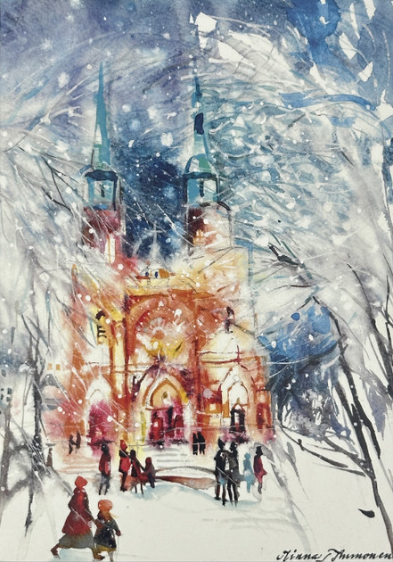 Joulukirkkoon - Reetan Ruutu