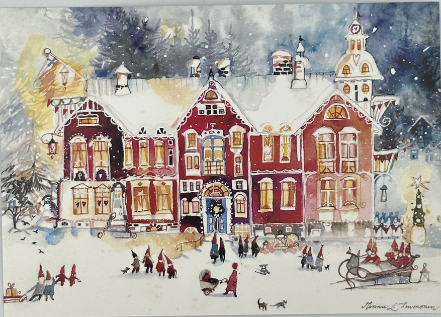 Joulutalo - Reetan Ruutu