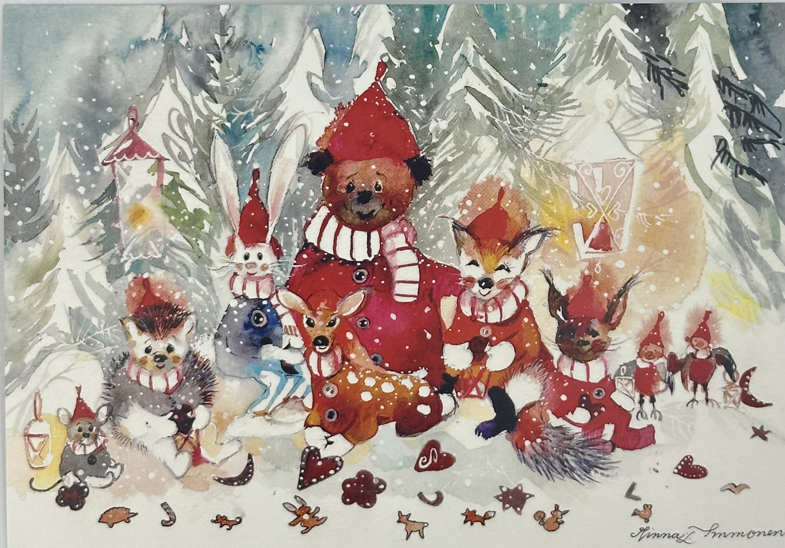 Metsän eläinten joulu - Reetan Ruutu