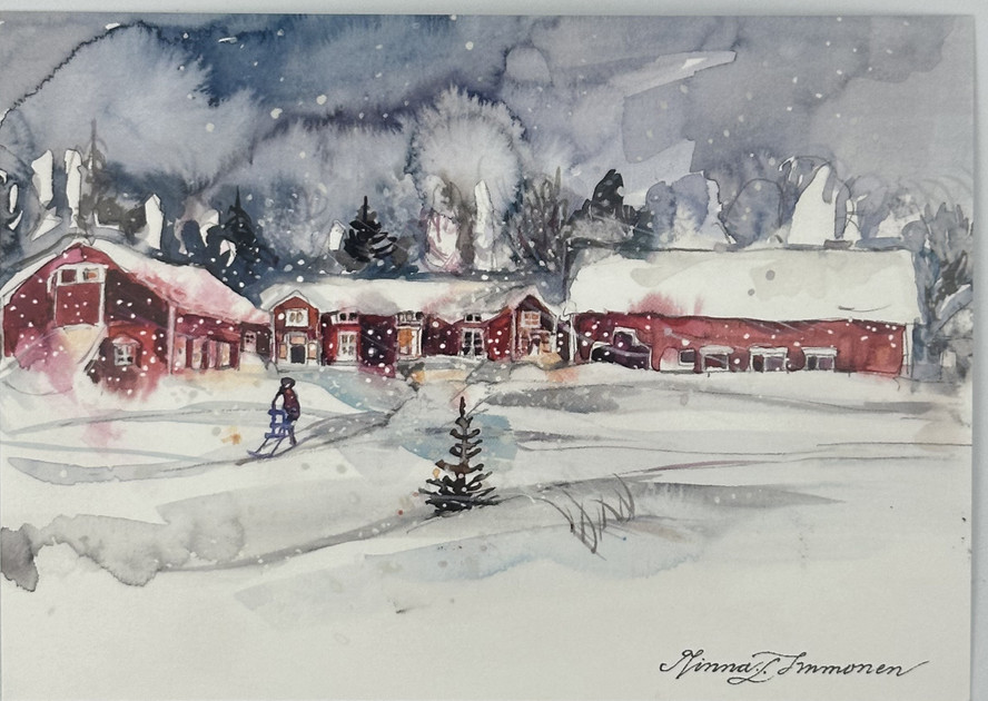 Joulukortti - Reetan Ruutu