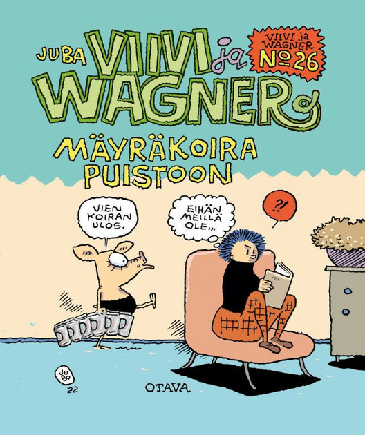Viivi ja Wagner 26 – Mäyräkoira puistoon - Verkkokauppa Banana Press