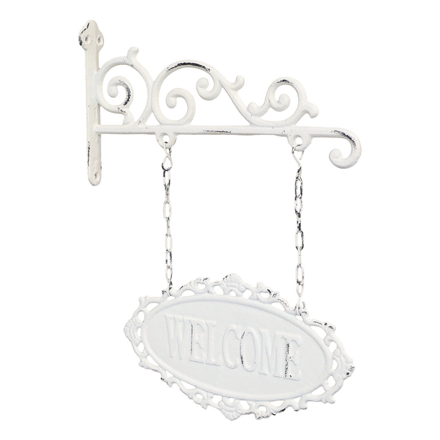 Chic Antique Romanttinen Welcome-kyltti Telineessä -RIA Verkkokauppa
