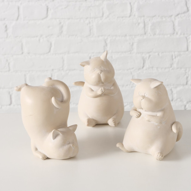 Joogakissa Catty beige 12,5 cm, lajitelma - RIA Sisustus & Lahja – RIA ...