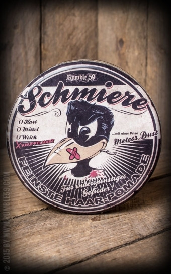 Schmiere Rock Hard Pomade, hiusvaha - Vinputiikki Oy Verkkokauppa