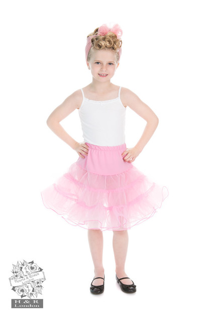 Ihana vaalean punainen lasten tyllialushame - Vinputiikki Oy Verkkokauppa