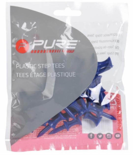 Pure 4 Golf tii - sininen – Porkkana Golf Oy