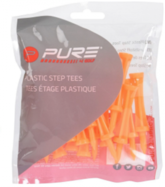 Pure 4 Golf tii - oranssi – Porkkana Golf Oy