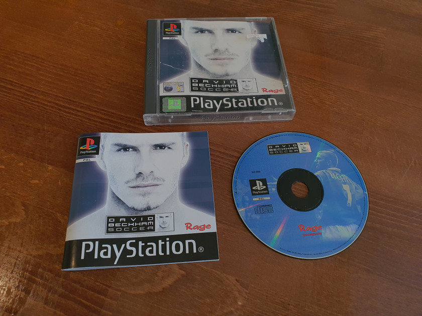 David Beckham Soccer -peli (PS1) – Salamakauppa