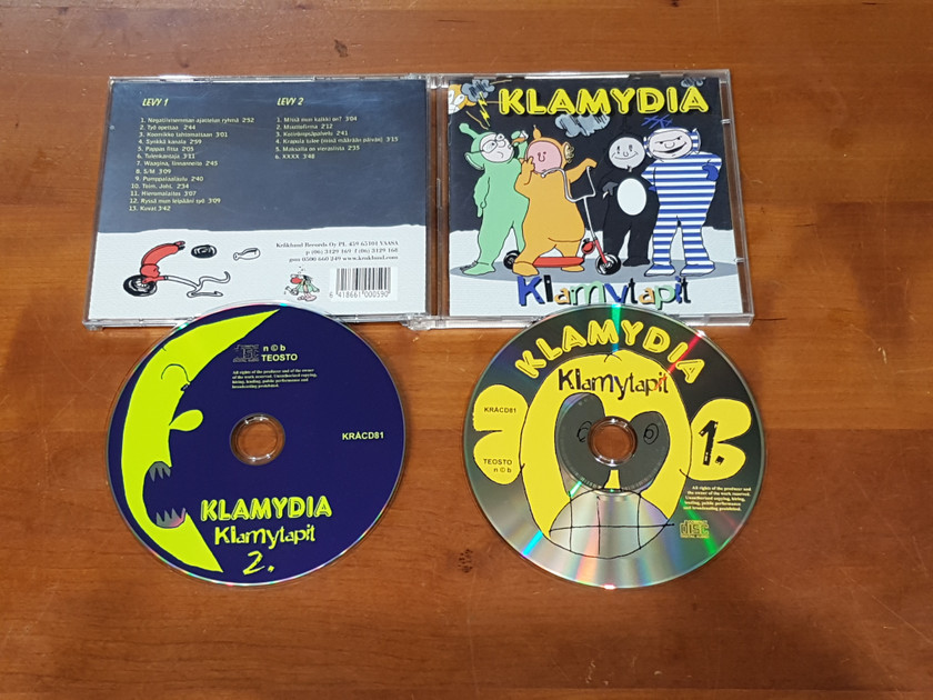 CD-levy (Klamydia - Klamytapit) – Salamakauppa