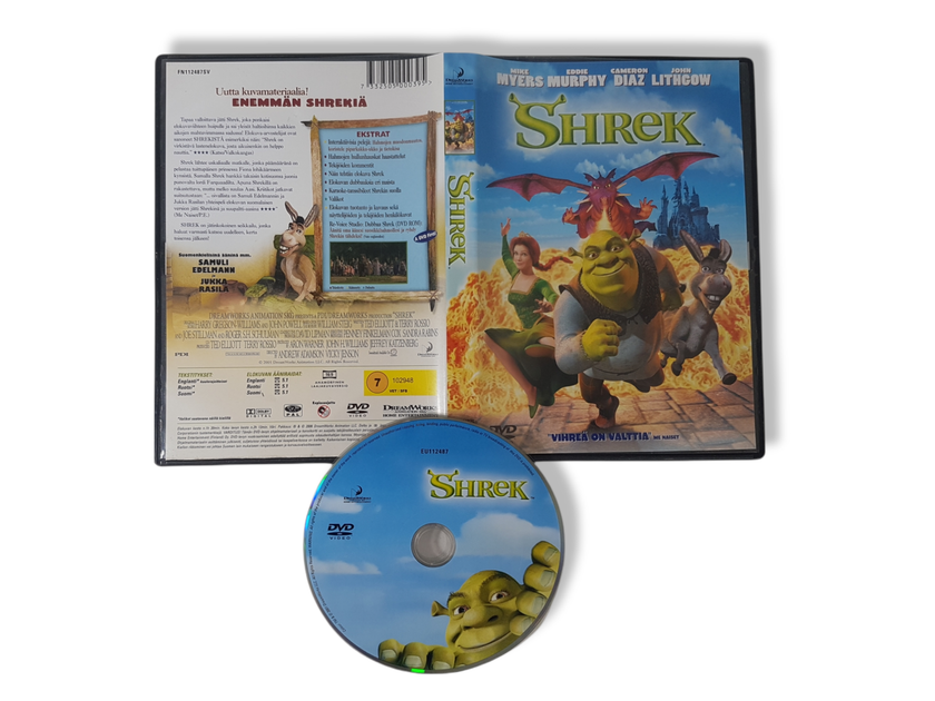 Lasten DVD-elokuva (Shrek) K7 - Salamakauppa