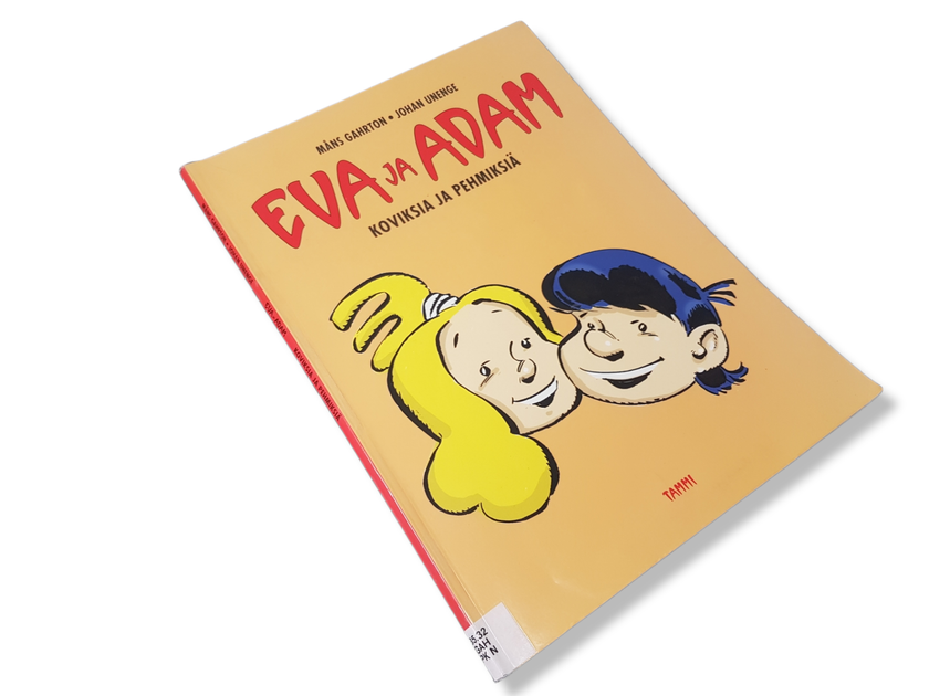 Kierrätyssarjakuva (Måns Gahrton, Johan Unenge - Eva ja Adam : koviksia ...