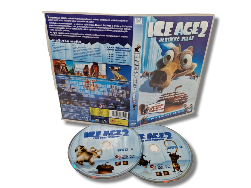 Lasten DVD -elokuva (Ice Ace 2 - Jäätikkö Sulaa) K7 – Salamakauppa