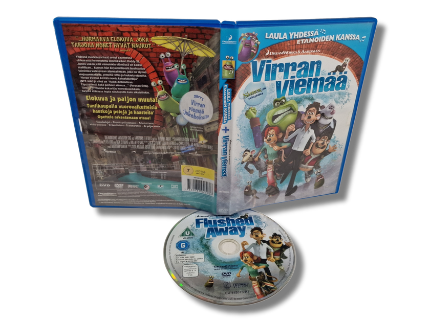 Lasten DVD -elokuva (Virran viemää) K7 – Salamakauppa