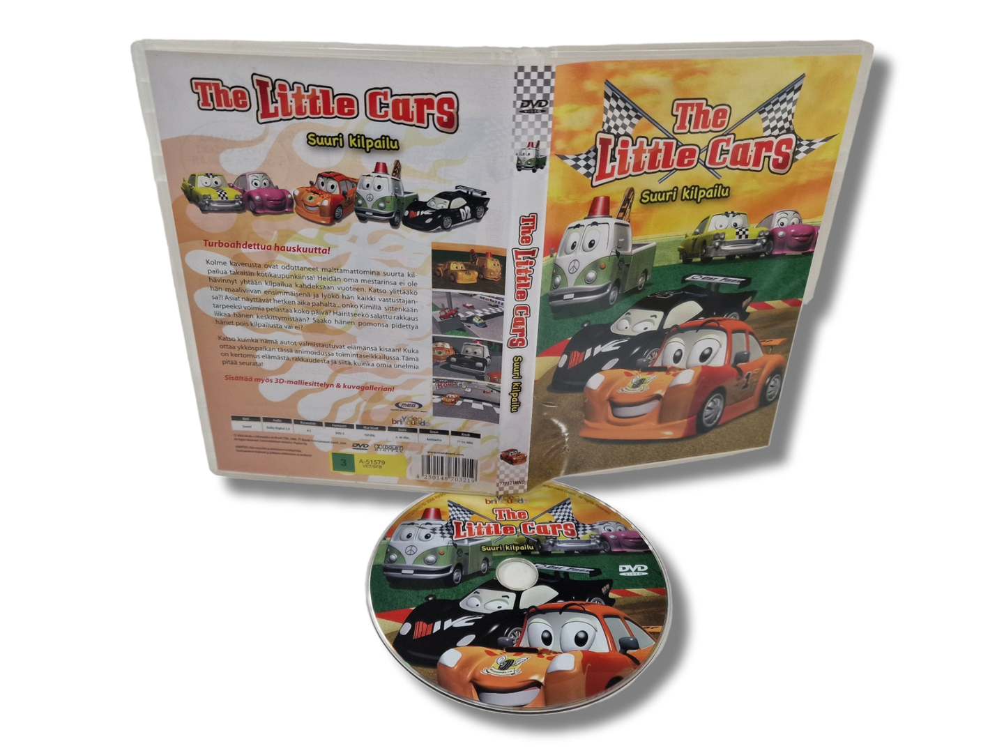 Lasten DVD -elokuva (The Little Cars) S - Salamakauppa