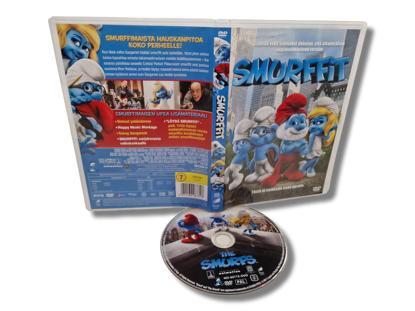 Lasten DVD -elokuva (Smurffit) K7 – Salamakauppa