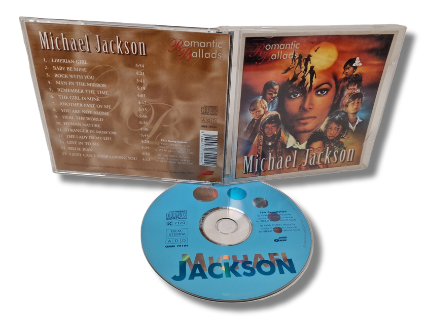 CD -levy (Michael Jackson - Romantic Ballads) – Salamakauppa