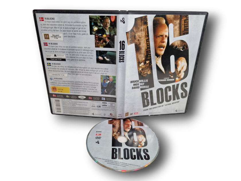 DVD -elokuva (16 Blocks) K12 – Salamakauppa