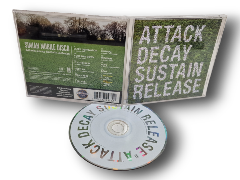 CD -levy (Simian Mobile Disco - Attack Decay Sustain Release) - Salamakauppa