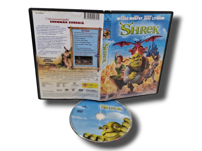 Lasten DVD -elokuva (Shrek) K7 - Salamakauppa