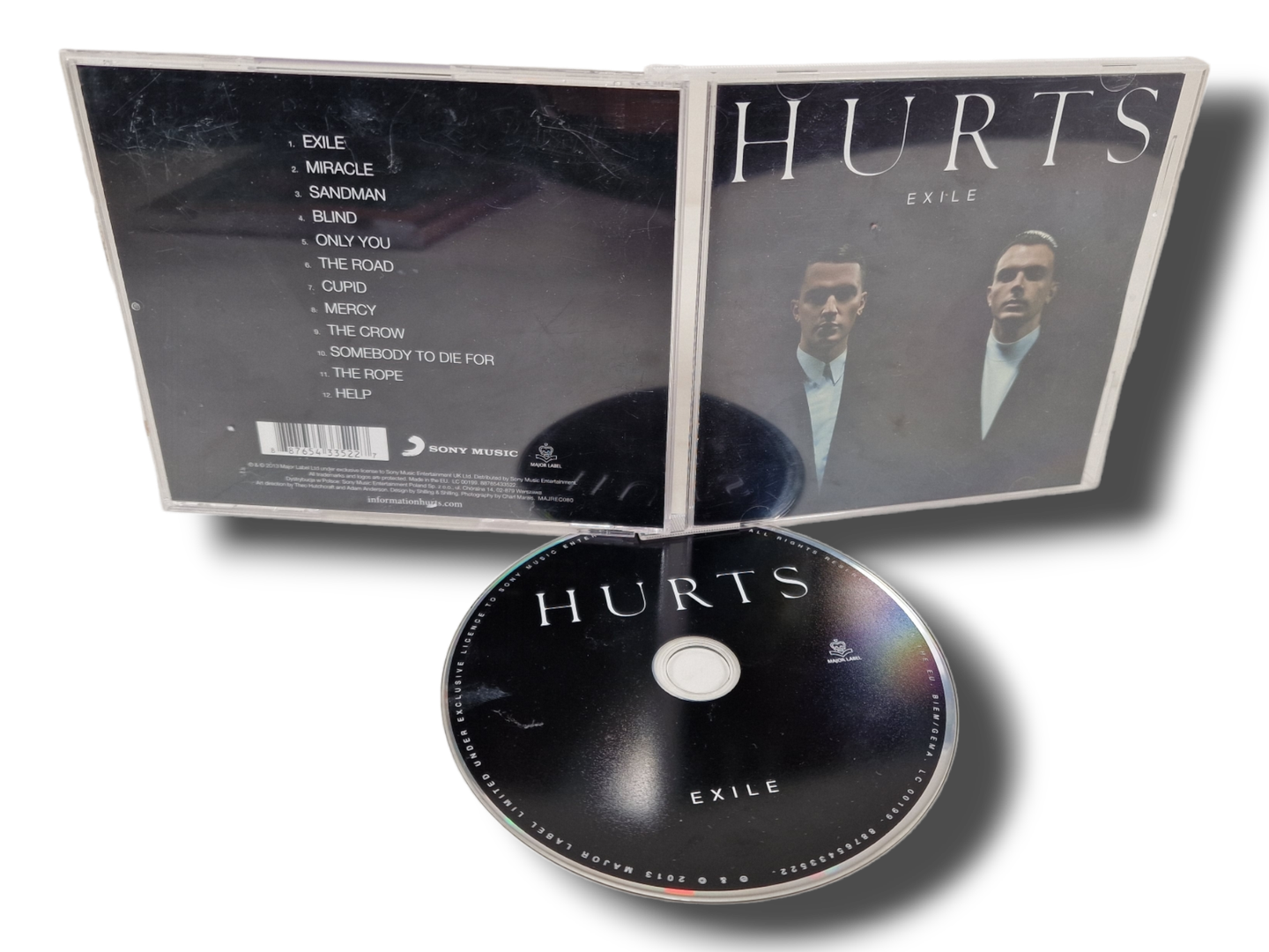 CD -levy (Hurts - Exile) - Salamakauppa