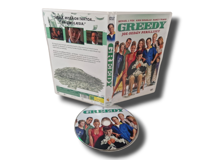 DVD -elokuva (Greedy / Joe-Sedän Perilliset) S – Salamakauppa