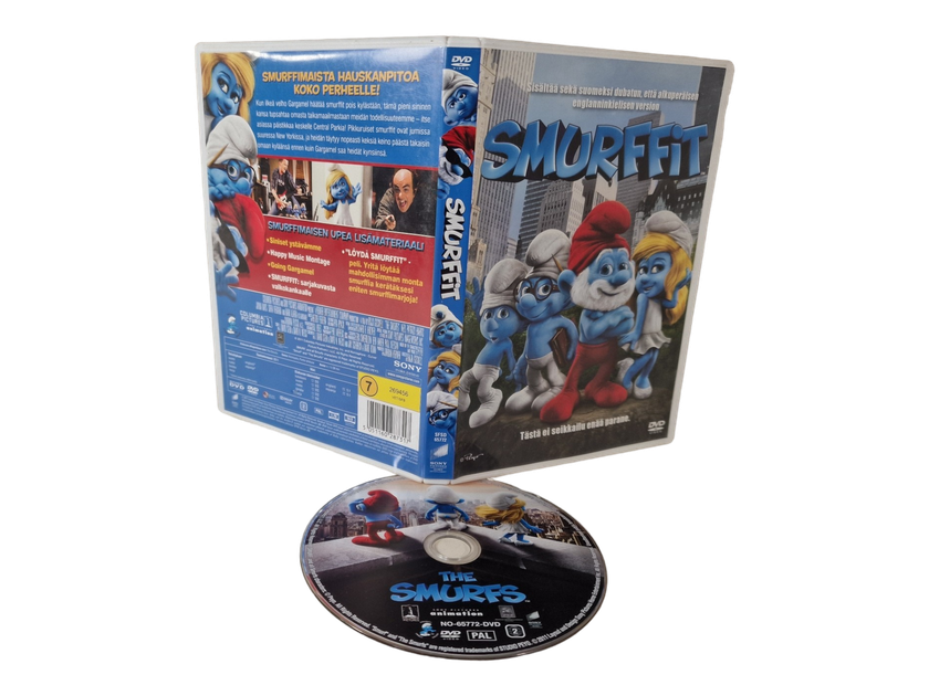 Lasten DVD -elokuva (Smurffit) K7 - Salamakauppa