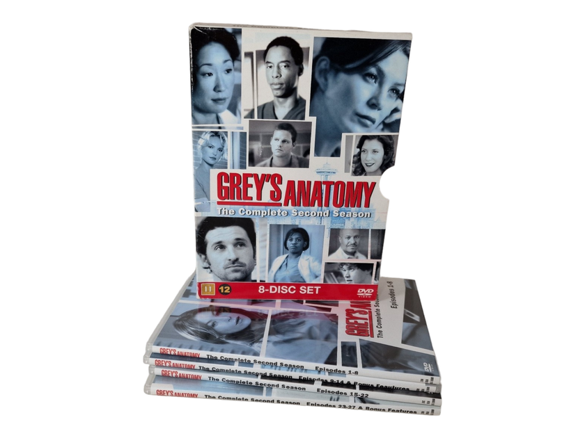 DVD - TV -sarja (Greyn Anatomia - season 2) K12 - Salamakauppa