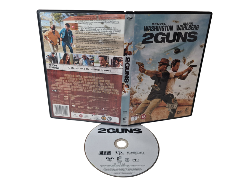 DVD -elokuva (2 Guns) K16 - Salamakauppa