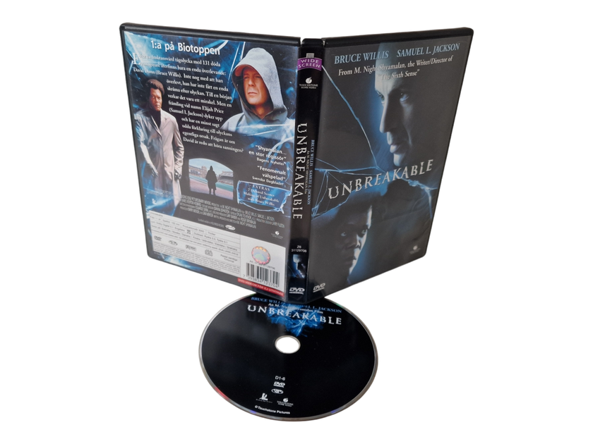 DVD -elokuva (Unbreakable) K16 - Salamakauppa